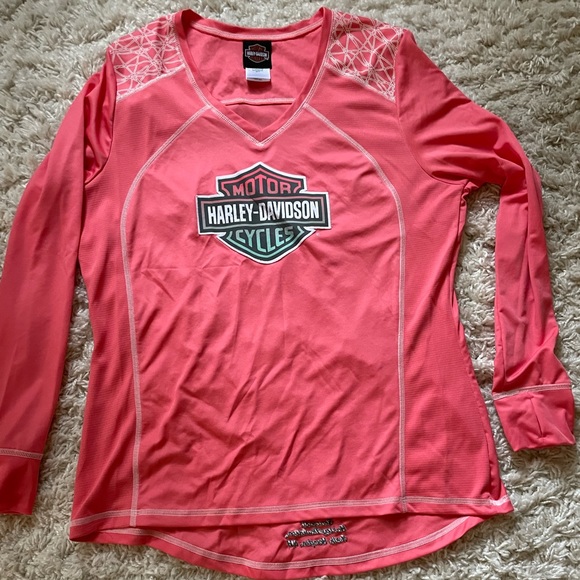 Harley-Davidson | Tops | Harley Davidson Motorcycle Top Womens Size Xl ...